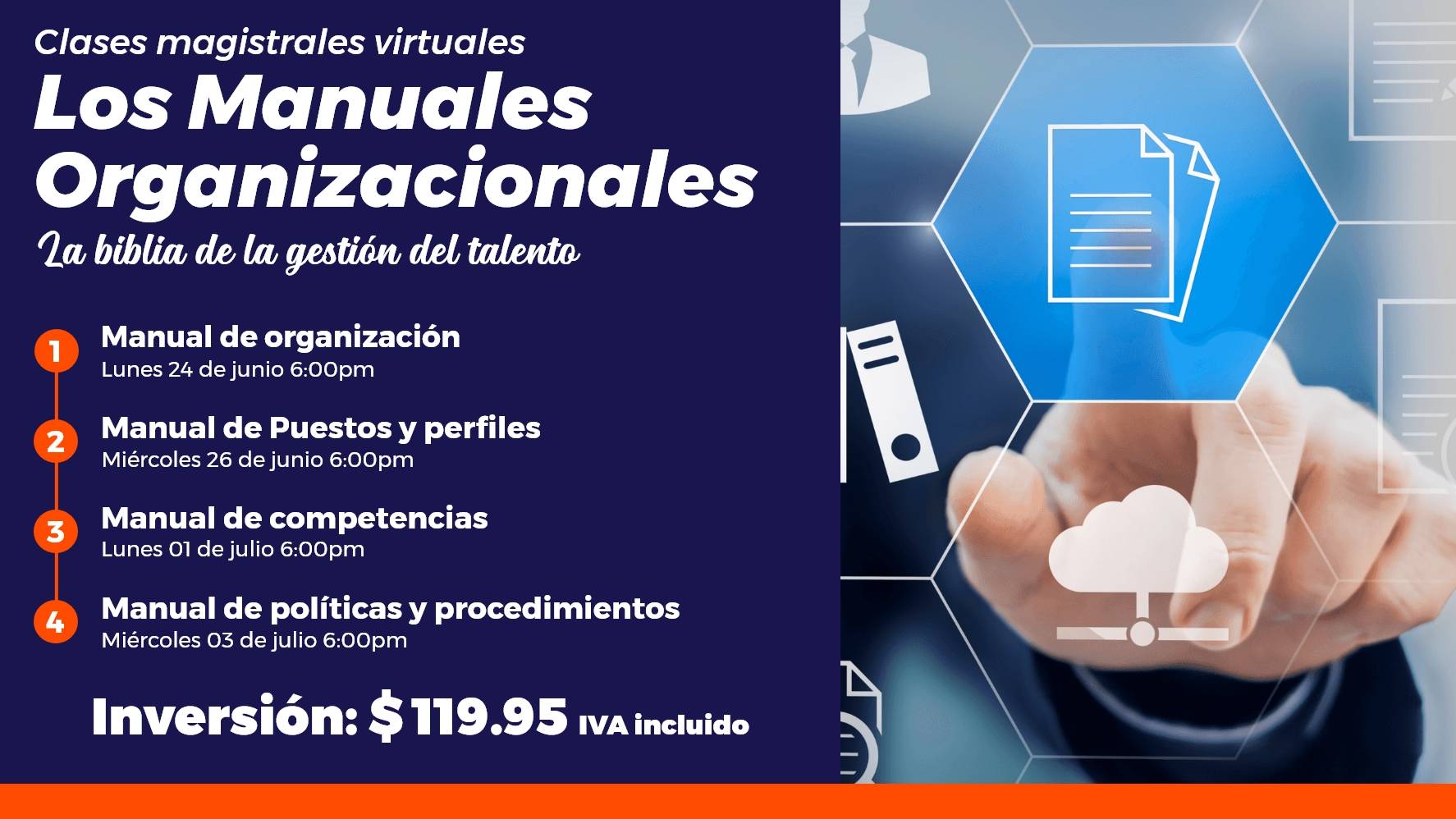 Clases magistrales los manuales de organización - Gestión Humana